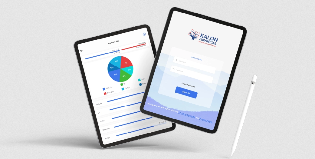 Kalon Financial Mobile and Web Application | Prioxis